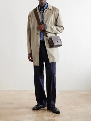 Berluti Journalier Xs Leather Messenger Bag