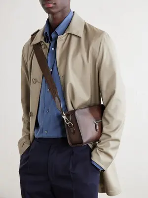 Berluti Journalier Xs Leather Messenger Bag