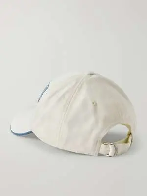 Acne Studios Logo-embroidered Cotton-twill Baseball Cap