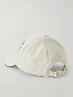 Acne Studios Logo-embroidered Cotton-twill Baseball Cap