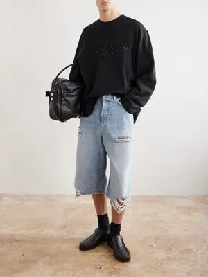 Acne Studios Logo-print Cotton-jersey T-shirt