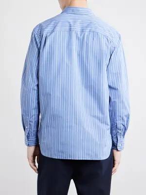 A.p.c. Malo Striped Cotton-poplin Shirt