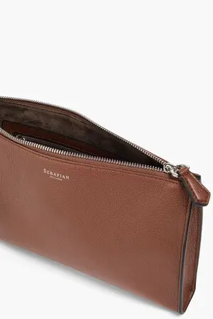 SERAPIAN Pebbledleather Pouch
