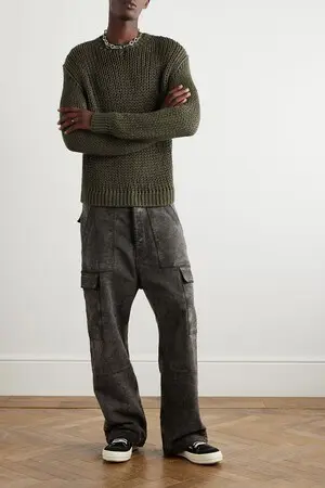 Rick Owens Moleskin Cargo Pants