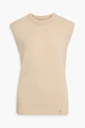 ANINE BING Ronana Cashmere Vest - Beige
