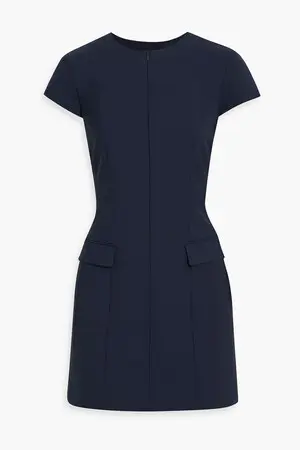 Theory Woolblend Mini Dress - Midnight Blue