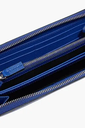 SERAPIAN Texturedleather Continental Wallet