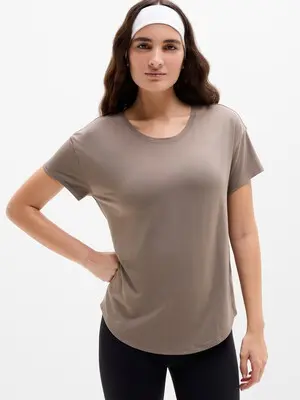 Athleta Move With Ease T-shirt - Umber