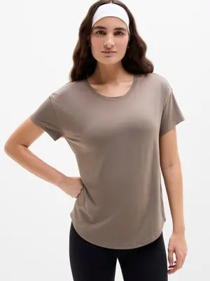 Athleta Move With Ease T-shirt - Umber