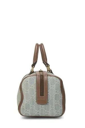 Gucci Denim Boston Handbag