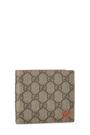 Gucci Gg Supreme Canvas Bifold Wallet