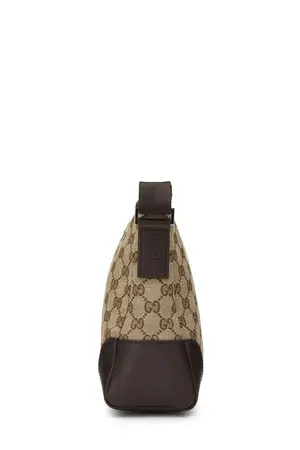 Gucci Gg Monogram Canvas Messenger Bag