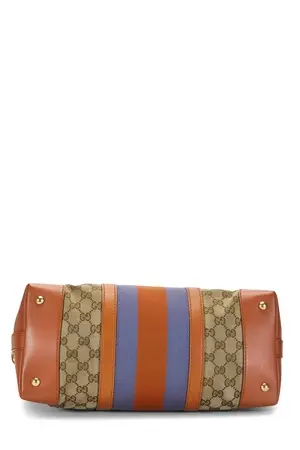 Gucci Vintage Web Convertible Tote
