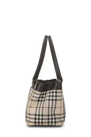 Burberry Nylon Check Handbag