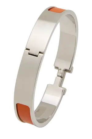 Hermès Enamel Clic-clac 'h' Bracelet Gm