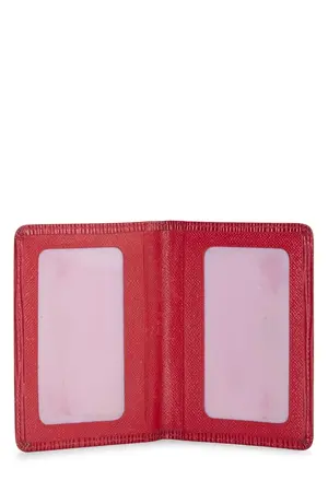 LOUIS VUITTON Epi Porte 2 Cartes Vertical - Red