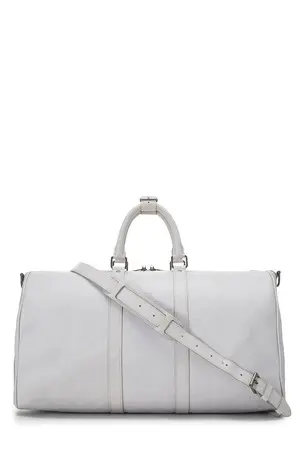 LOUIS VUITTON Damier Infini Keepall Bandouliere 45 - Grey