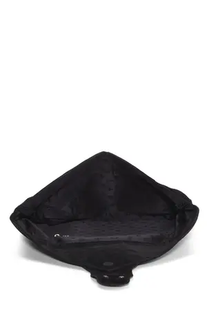 Chrome Hearts Leather Fleur-de-lis Clutch