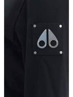 Moose Knuckles Bunny Hooded Zip-up Jacket With Fur Trim And Logo Detail