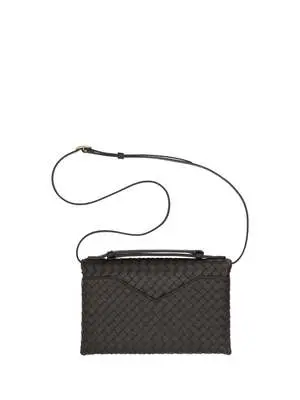 Bottega Veneta Knot Lock Shoulder Bag - Brown