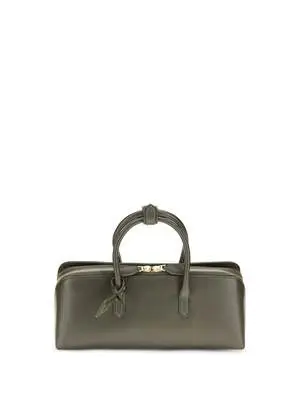 Alaïa Small Delta Nubuck Handbag - Green