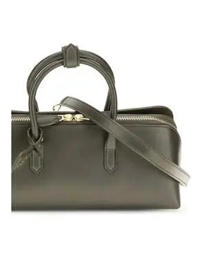 Alaïa Small Delta Nubuck Handbag - Green