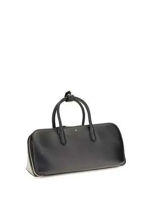 Alaïa Small Delta Nubuck Handbag - Black