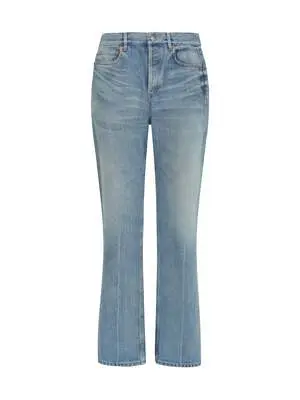 Saint Laurent Authentic Straight Jeans - Blue