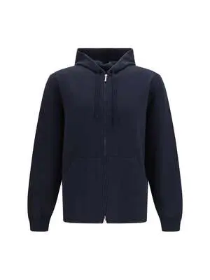 Loro Piana Whitney Hooded Sweatshirt - Blue