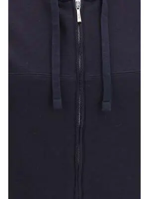 Loro Piana Neem Cotton And Cashmere Bomber Hoodie - Blue