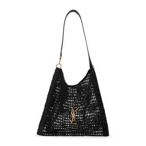 Saint Laurent Rafia Bag - Black