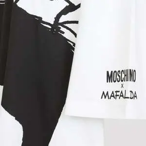 Moschino X Mafalda Graphic Print T-shirt Dress