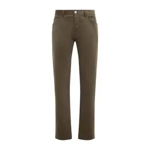 Giorgio Armani Five-pocket Corduroy Pants - Green
