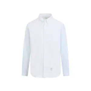 Thom Browne Button Down Shirt - Gray