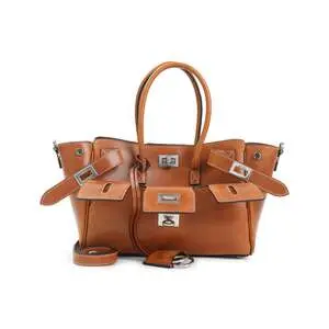 Balenciaga Bel Air Carry Handbag - Brown