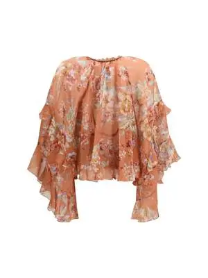 Zimmermann Ruffle Blouse