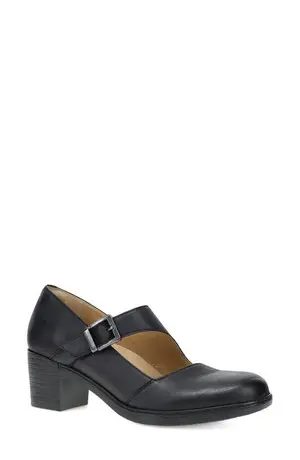 Dansko Marigold Mary Jane Platform Pump - Black