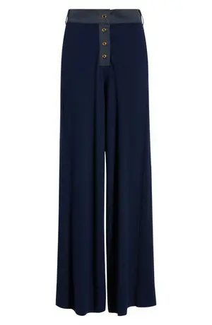 Rag & Bone Lucy Wide Leg Wool Blend Pants