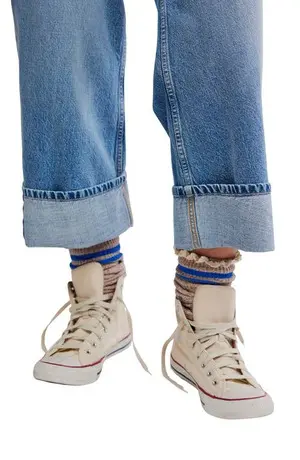 Free People Https:www.freepeople.com/shop/homecoming-knee-high-socks2 - Ivory