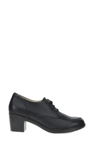 Dansko Lace-up Oxford Platform Pump - Black