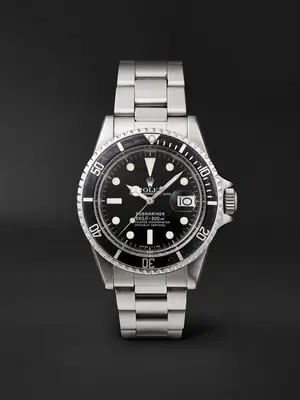 STEPHANIE WINDSOR Rolex Vintage 1978 Submariner Automatic 40mm Stainless Steel Watch, Ref. 1680 - Black