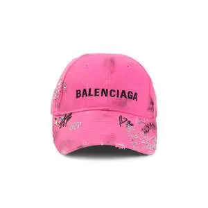 Balenciaga Upcycled Cap - Multicolor