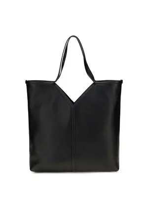 Saint Laurent Large Y Leather Tote Bag - Black
