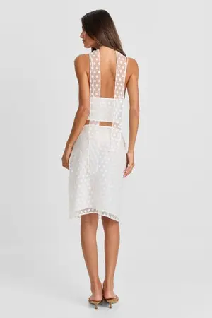 SASHA THERESE Minnie Midi Skirt