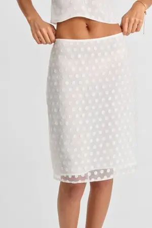 SASHA THERESE Minnie Midi Skirt