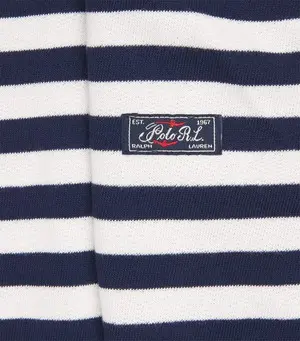 Polo Ralph Lauren Short Sleeve Striped Fleece Sweater