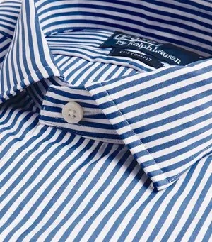Polo Ralph Lauren Cotton Stripe Custom Fit Shirt