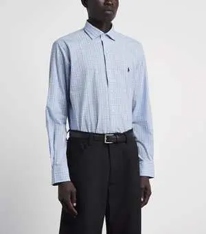 Polo Ralph Lauren Stretch-cotton Check Custom Fit Shirt