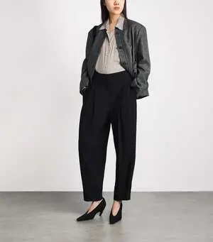 BLAZÉ MILANO Silk Striped Shirt