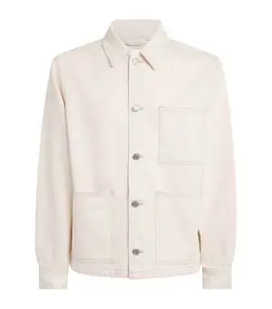 SAMSØE SAMSØE Organic Cotton Sachore Overshirt - Beige